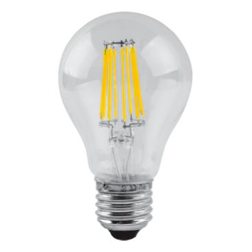 Bec LED Filament A60 8W E27 2700K – Light Expert