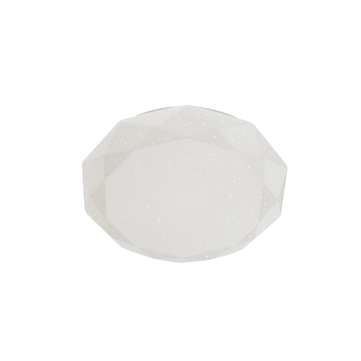 Plafoniera LED Emerald, alb cu efect de sclipire, 24W, 4000K, 2080lm ...