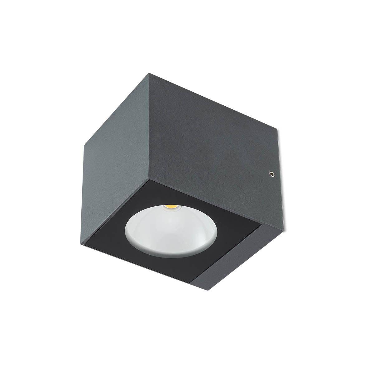 Aplica LED exterior Teko, gri inchis, 6W, 660lm, 3000K, IP65, Redo, 90 ...